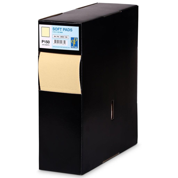 Schleifpapier Flex Soft Rollen 115 x 125 mm P 600 | 2800_600